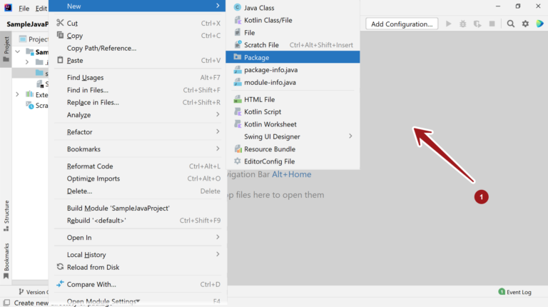 Create Package in IntelliJ IDEA IDE - TestingDocs