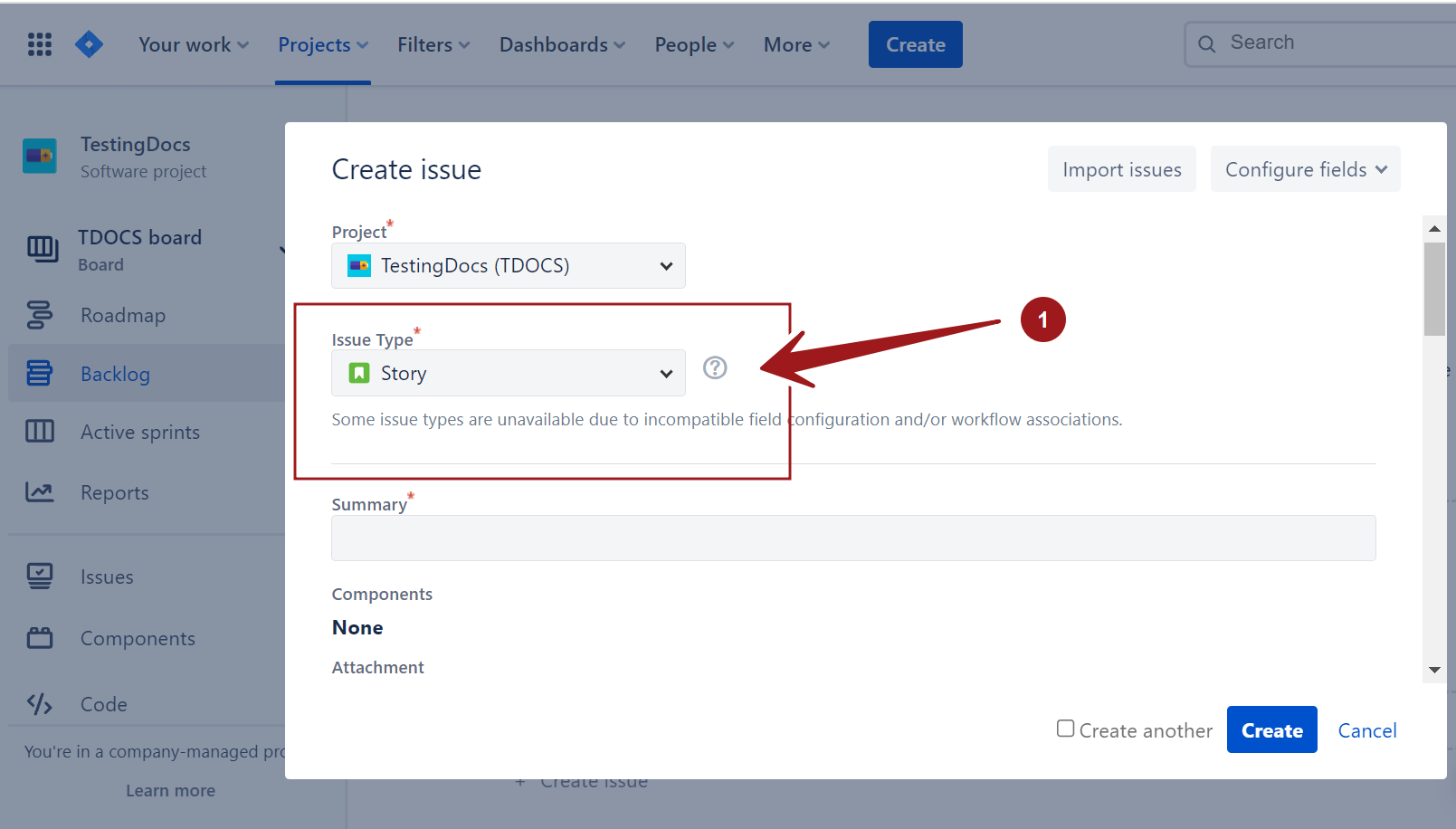 Create A Story In Jira Software TestingDocs