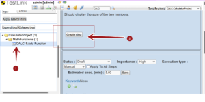 Create Test Steps in TestLink | TestingDocs