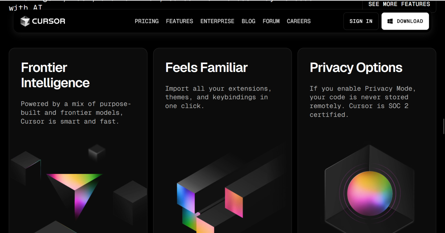 Download Cursor AI Code Editor on Windows - TestingDocs