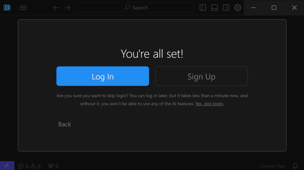 Download Cursor AI Code Editor on Windows - TestingDocs