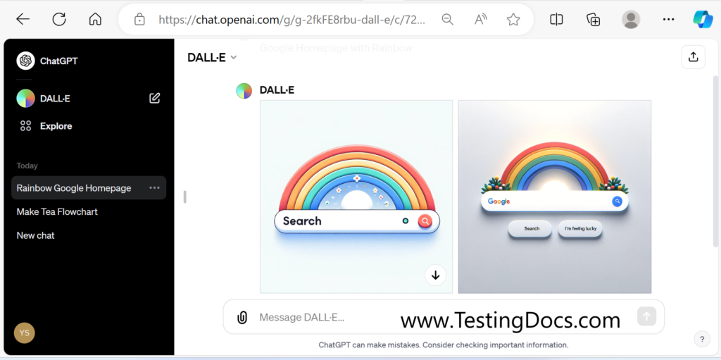 DALL.E - AI Image Generation Tool - TestingDocs