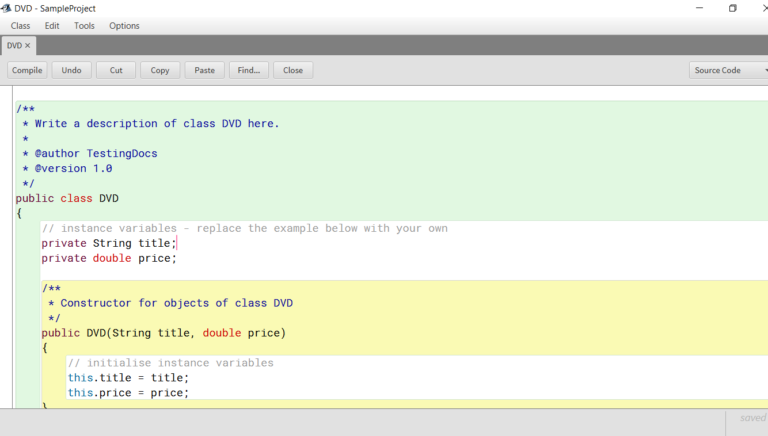 Write JUnit Test using BlueJ IDE - TestingDocs.com