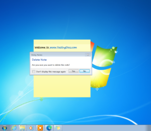 Windows Sticky Notes - TestingDocs