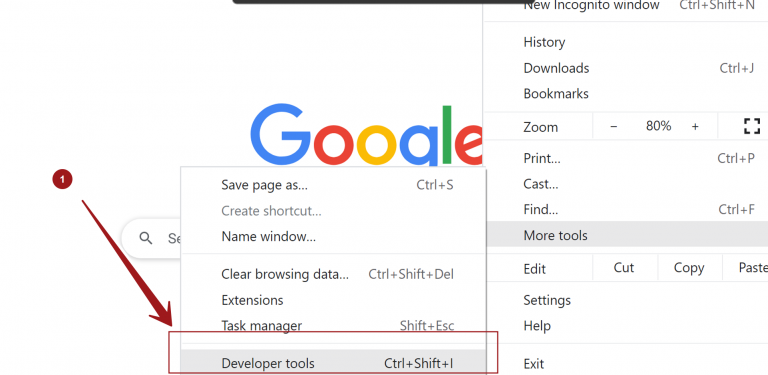 Inspect Elements In Chrome With Developer Tools Testingdocs