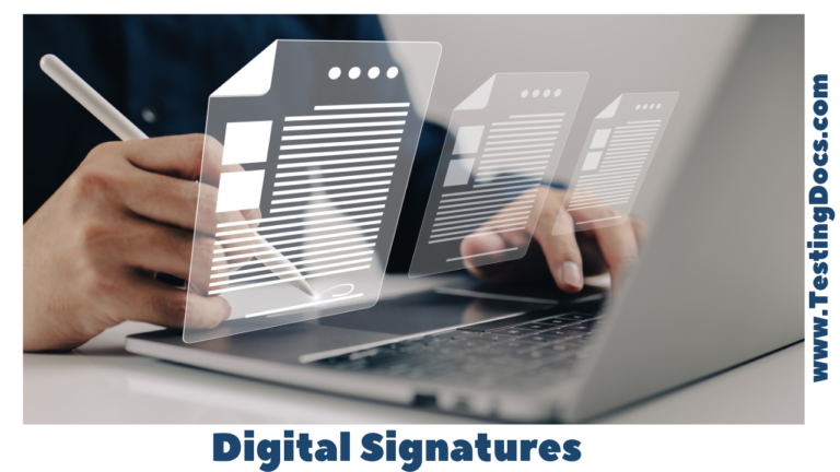 Digital Signatures - TestingDocs
