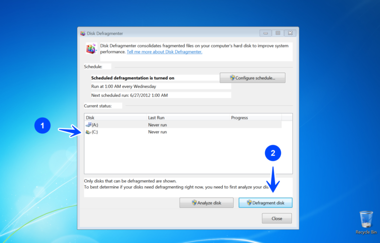 Windows Disk Defragmentation - TestingDocs.com