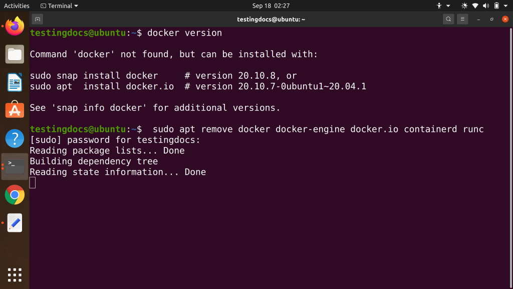 Docker Install on Ubuntu | TestingDocs.com