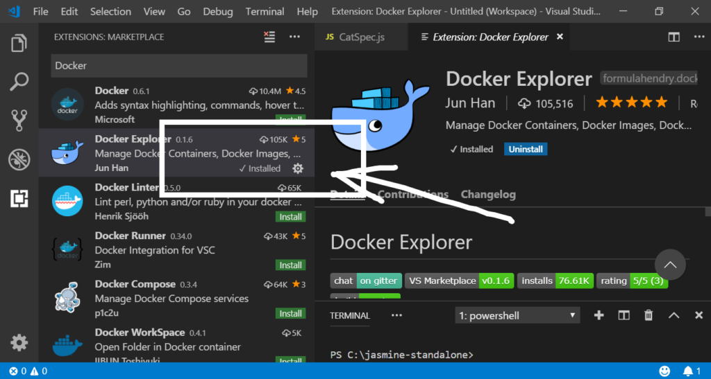 Install Extensions for Visual Studio Code - TestingDocs