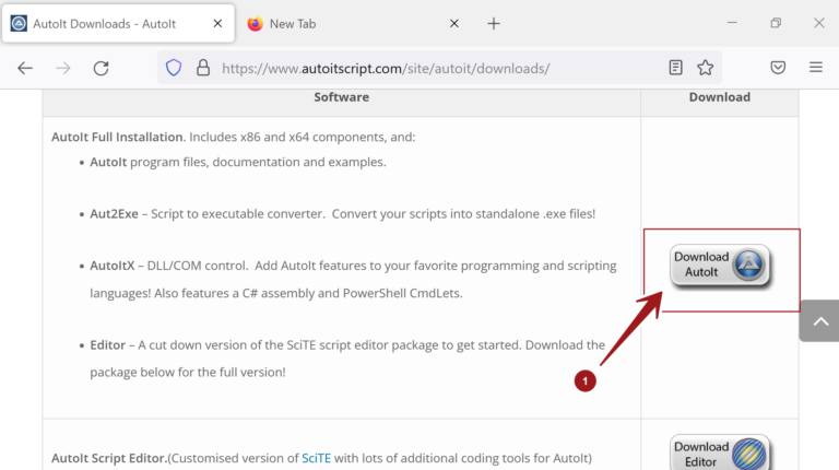 Install AutoIT on Windows - TestingDocs
