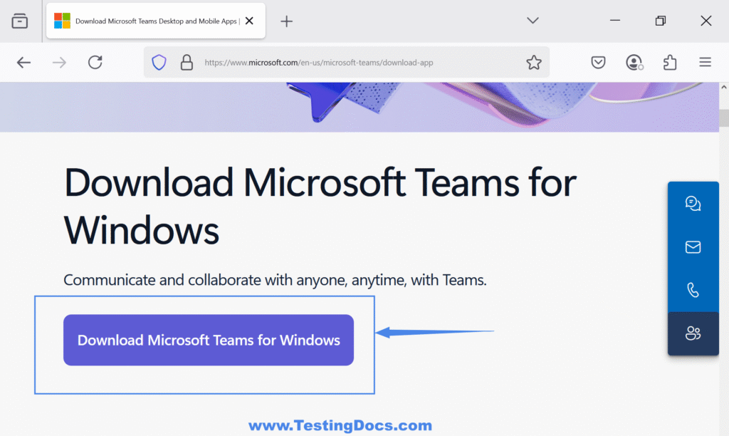 Install Microsoft Teams on Windows - TestingDocs