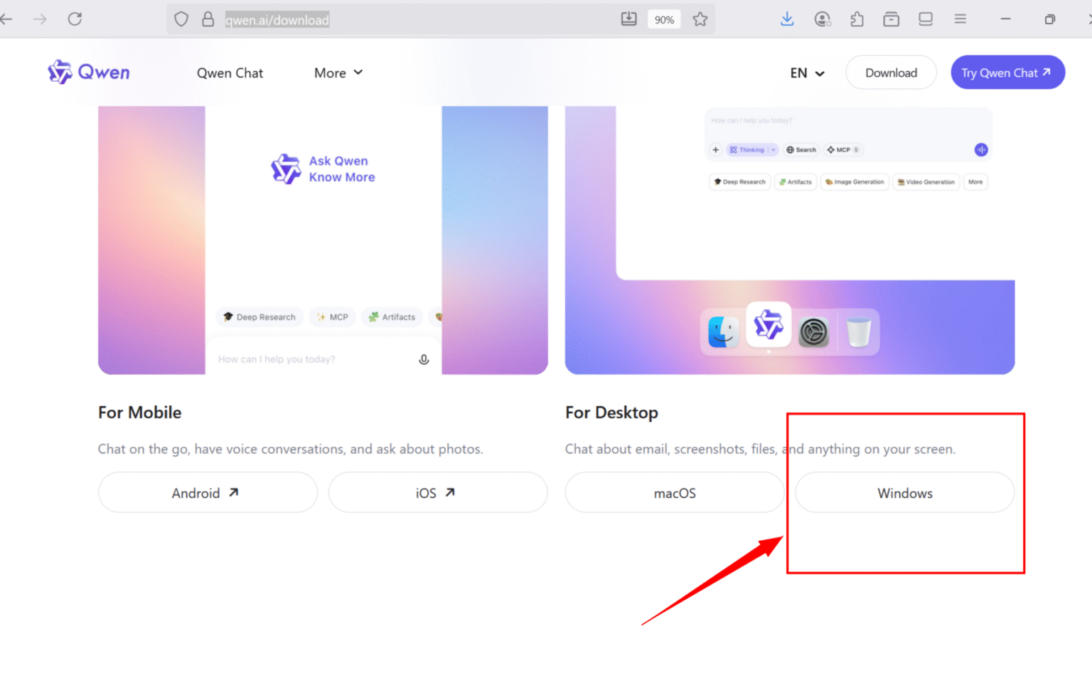 Download Qwen for Windows Desktop - TestingDocs