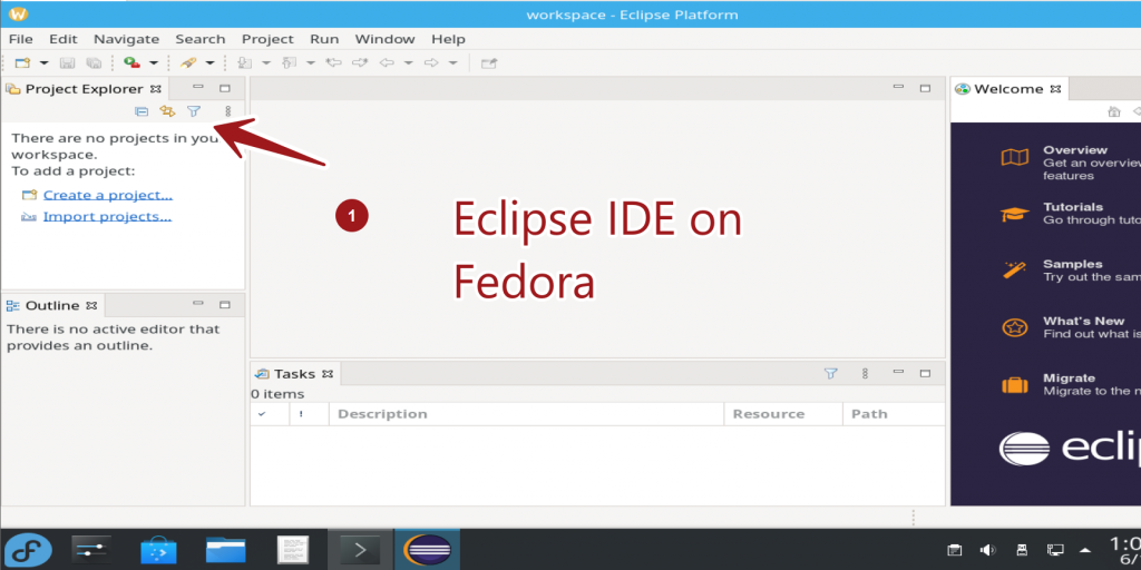 Fedora Install Eclipse - TestingDocs