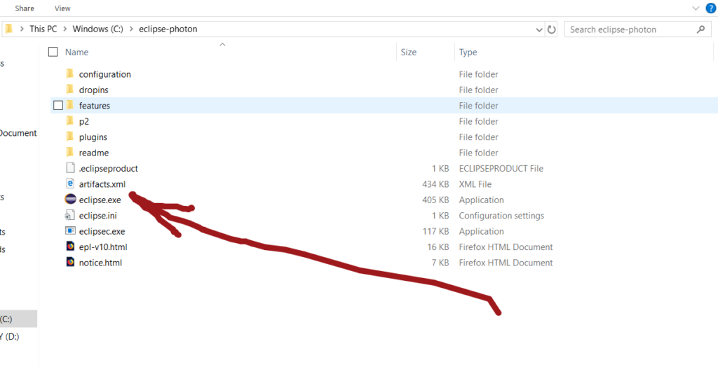 Eclipse Workspace - TestingDocs