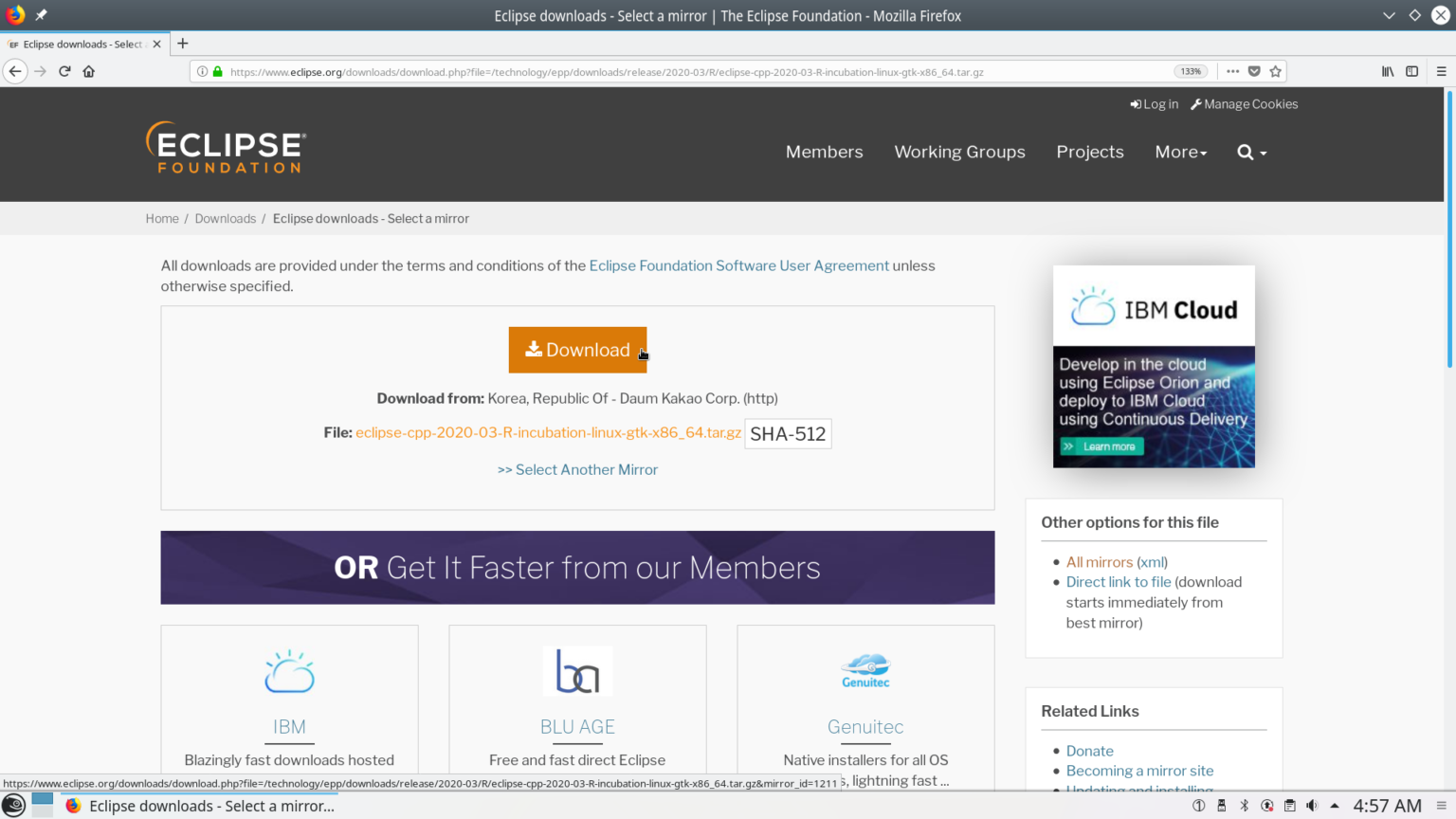 Eclipse Install on OpenSuse Linux distribution - TestingDocs