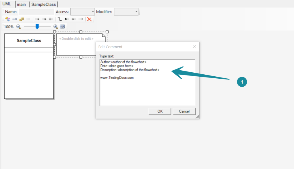 Comments in Raptor Flowcharts - TestingDocs