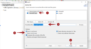 Export Java Project in Eclipse - TestingDocs