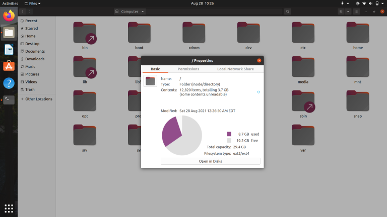 Linux Filesystem - TestingDocs