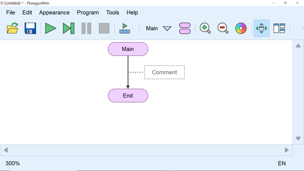 Flowgorithm Comment Statement | TestingDocs.com