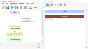 Flowgorithm Tool Components - TestingDocs