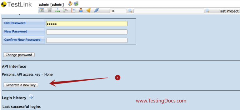 TestLink API - TestingDocs