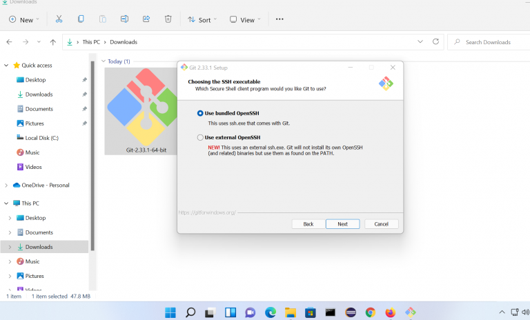 Download Git on Windows 11 - TestingDocs