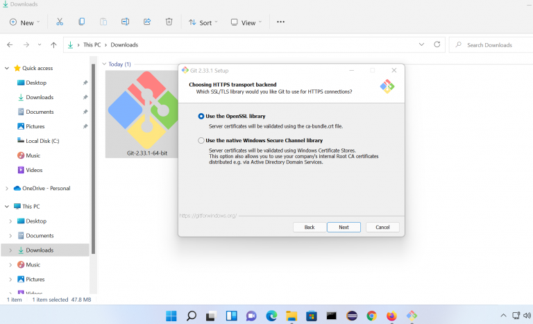 Download Git on Windows 11 | TestingDocs