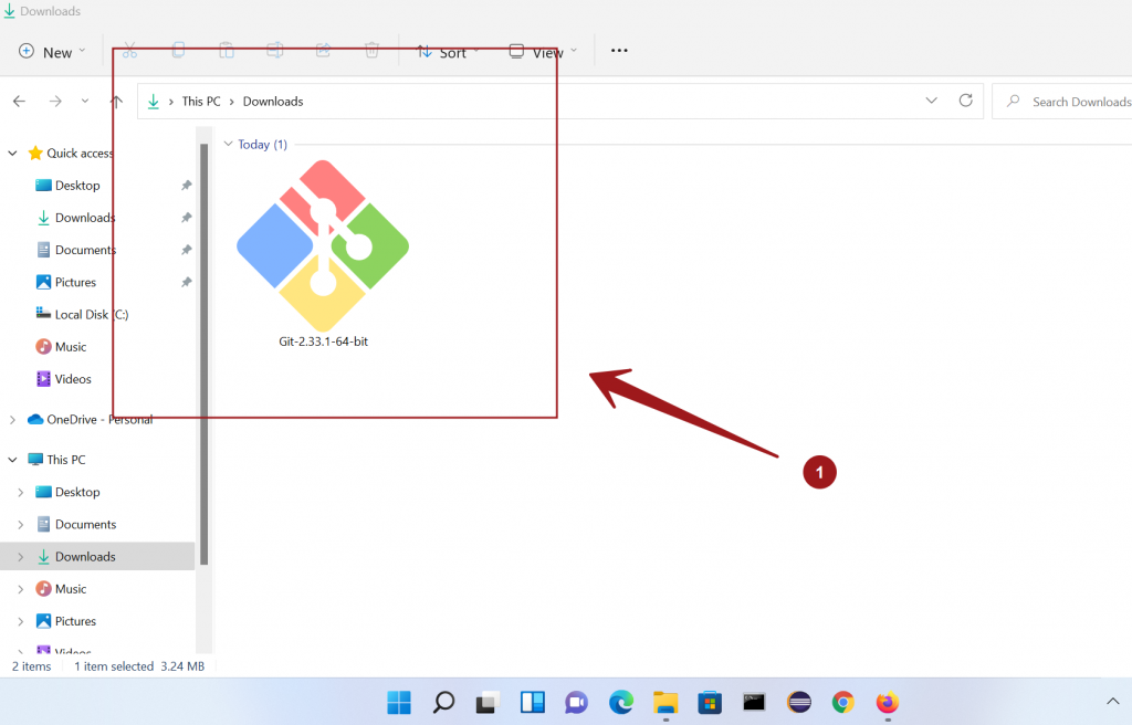 Download Git on Windows 11 - TestingDocs