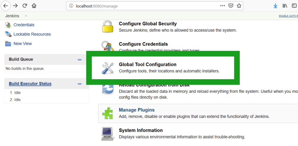 Jenkins Configuration - TestingDocs