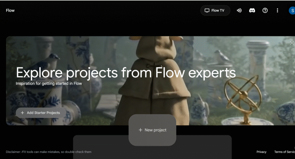 Google Flow AI Video Tool | TestingDocs