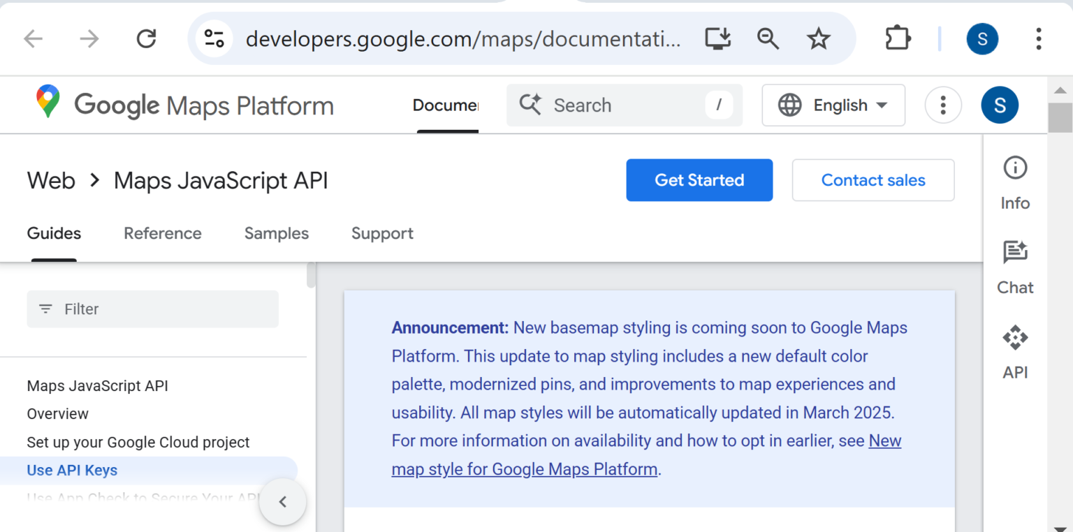 Google Maps Platform and APIs - TestingDocs