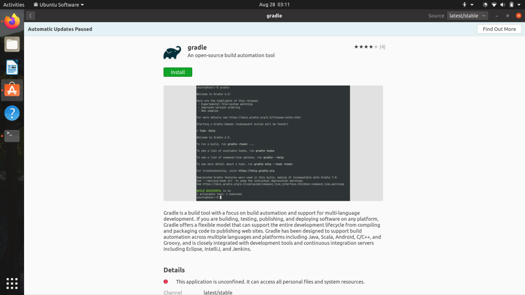 Install Gradle on Ubuntu - TestingDocs