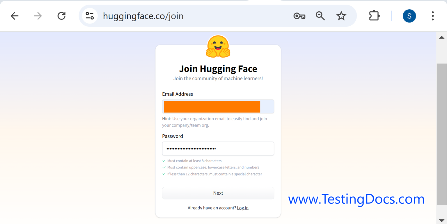 Hugging Face Platform - TestingDocs