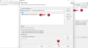 Import Java Project in Eclipse - TestingDocs