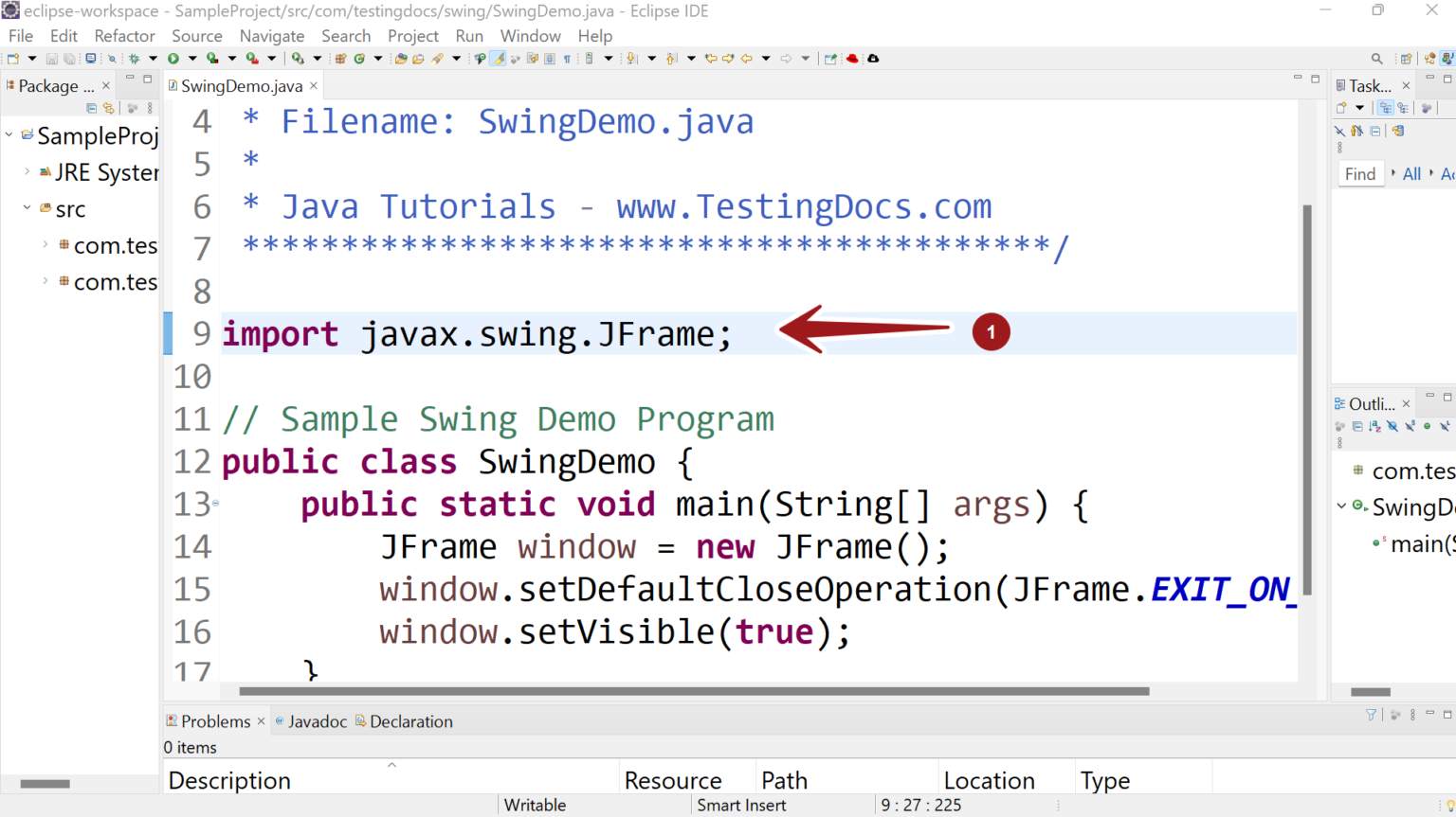 Introduction To Java Swing API TestingDocs