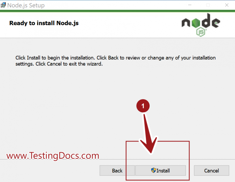 Download & Install Node.js on Windows 10 - TestingDocs