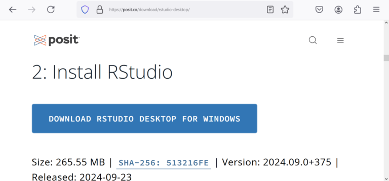 Install RStudio Desktop on Windows - TestingDocs