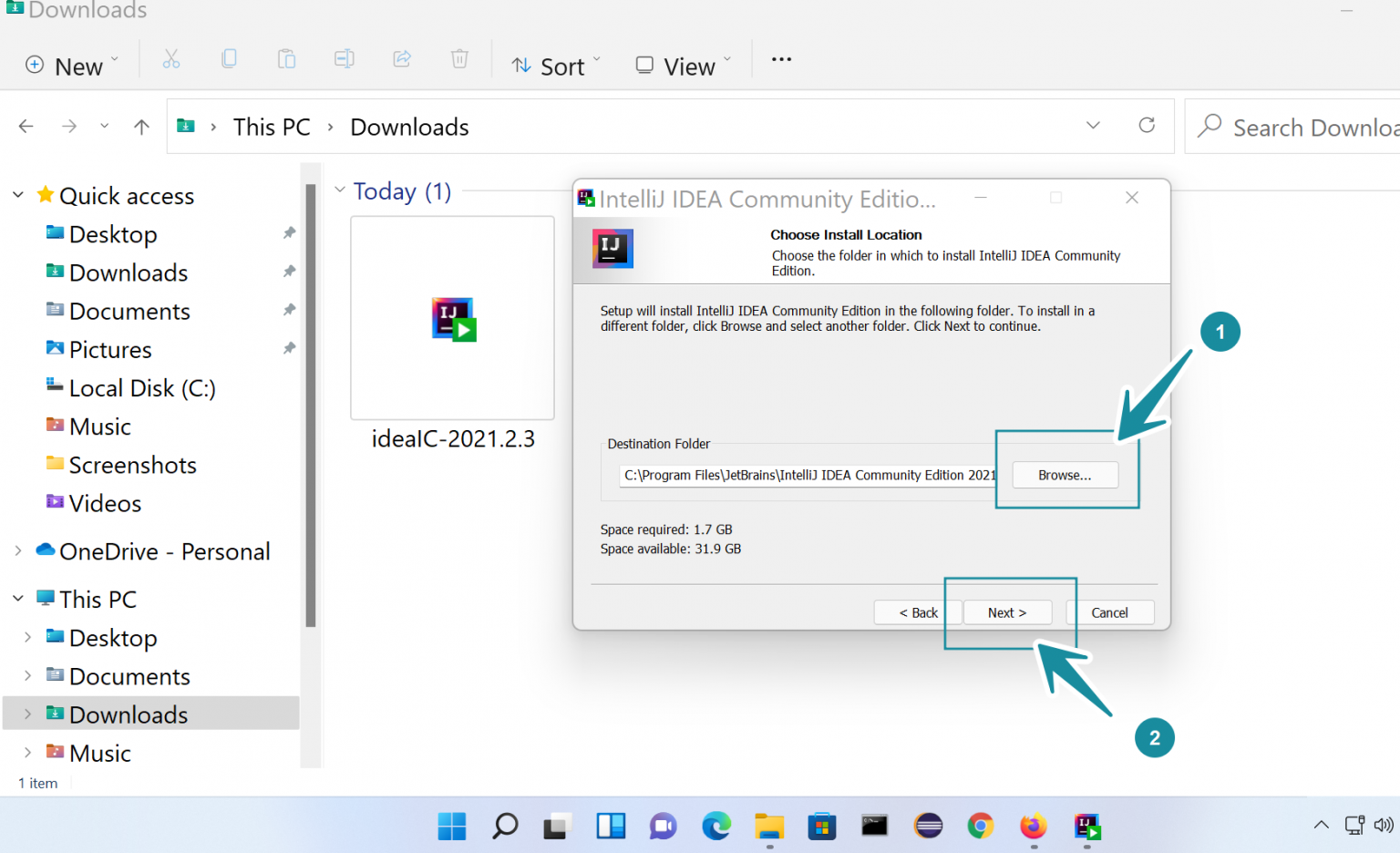 Download IntelliJ IDE on Windows 11 - TestingDocs