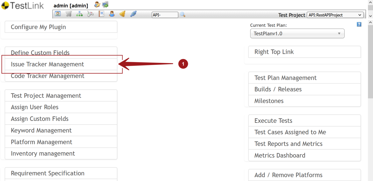 TestLink and MantisBT Integration - TestingDocs