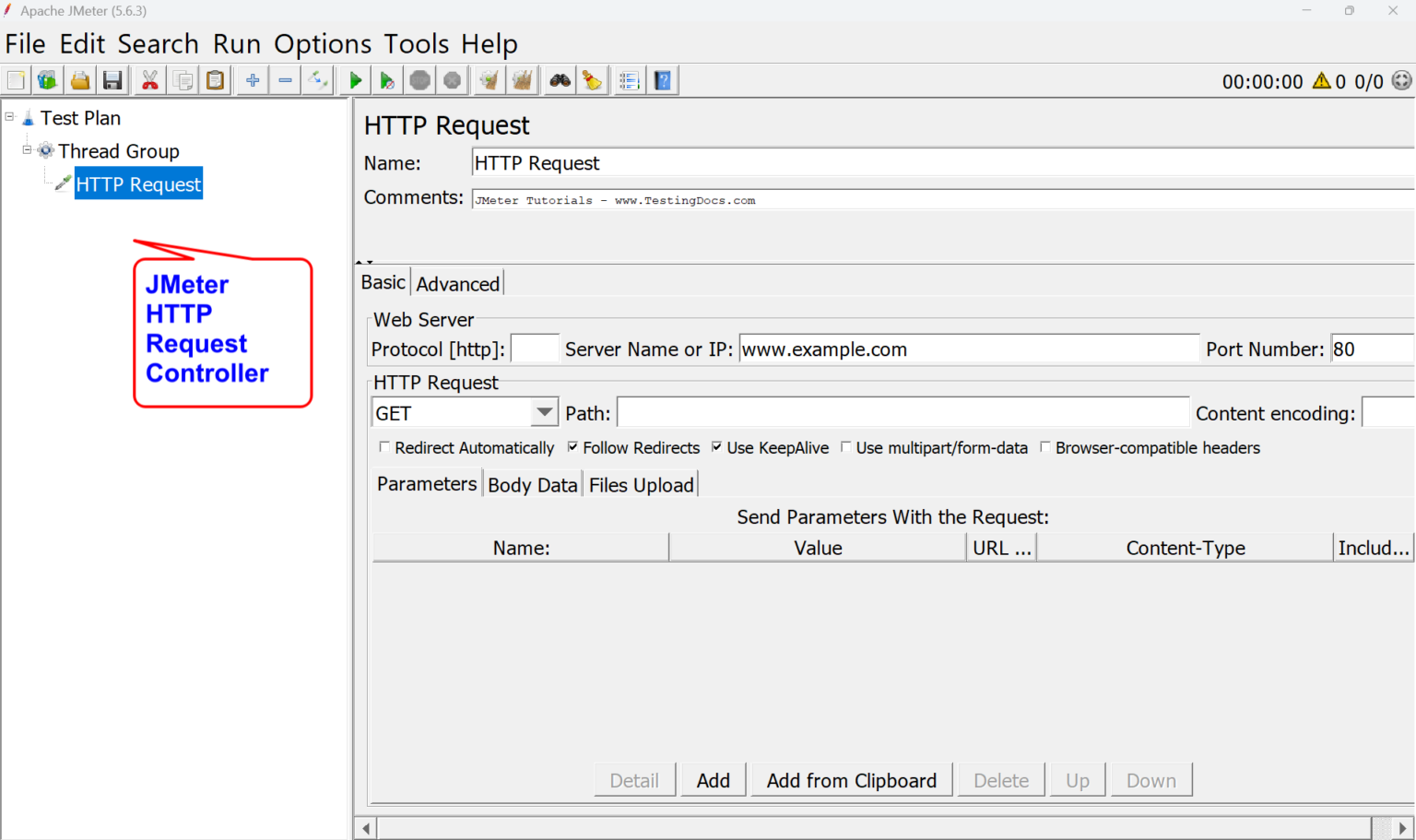 JMeter Controllers | TestingDocs
