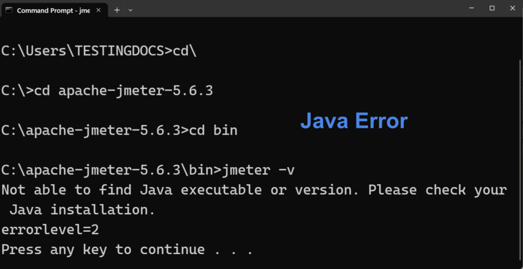 How to Start Apache JMeter - TestingDocs
