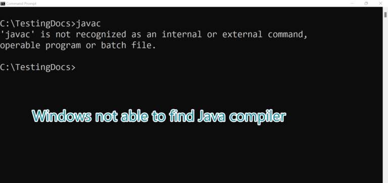 Common Java Error Messages - TestingDocs