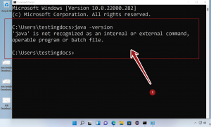 Install Java on Windows 11 - TestingDocs