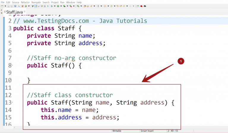 Java this Keyword with Example - TestingDocs