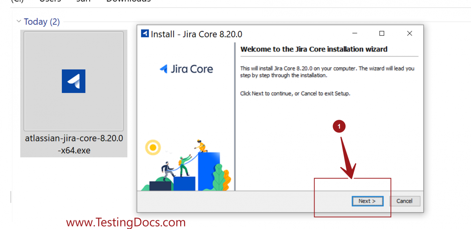 Install Jira Core Server on Windows | TestingDocs