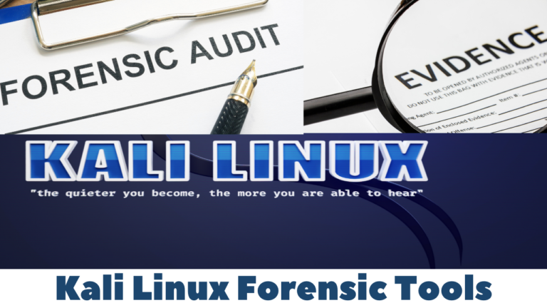 Kali Linux Forensic Tools - TestingDocs.com