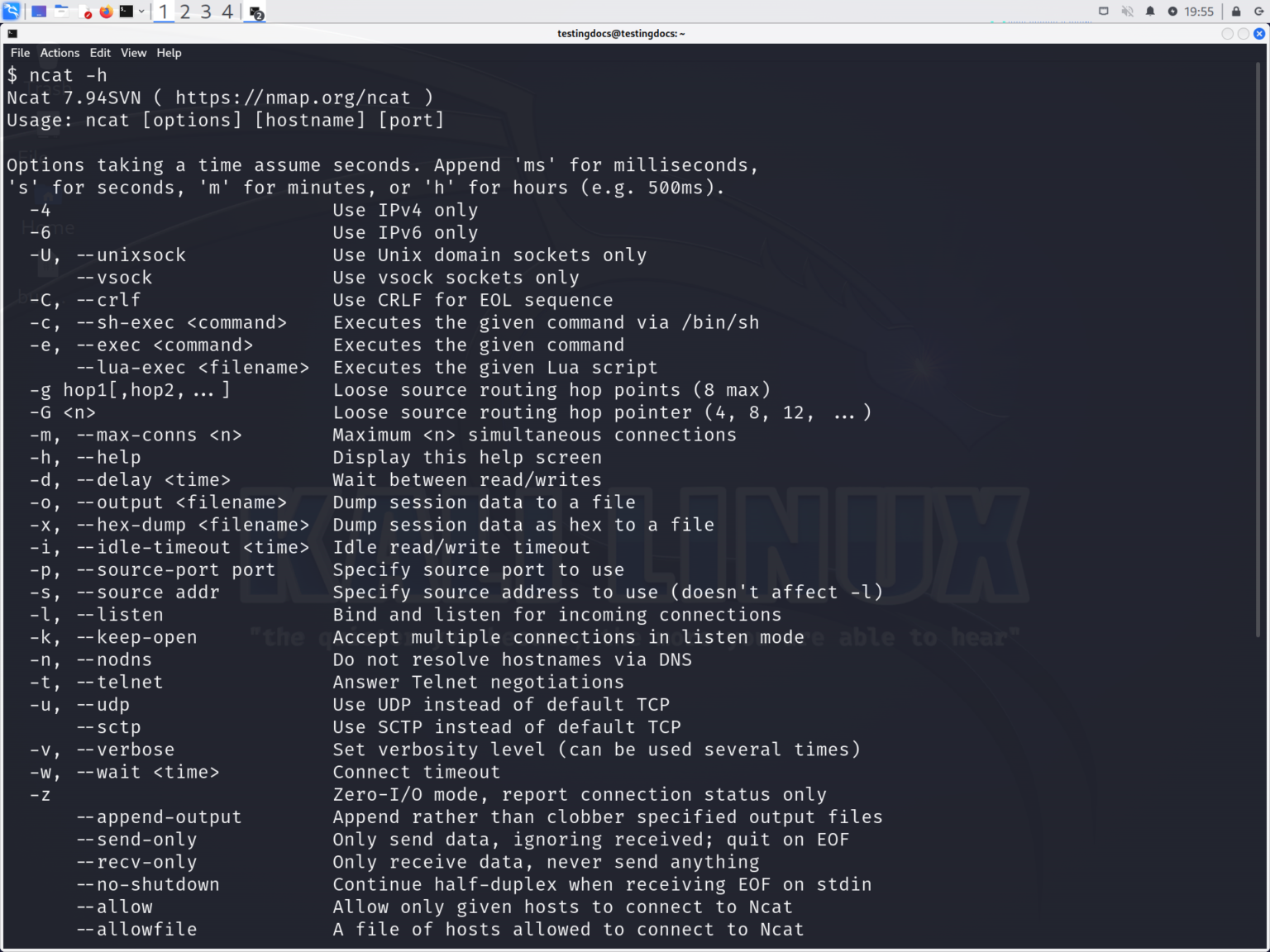 Ncat - Networking Tool | TestingDocs.com