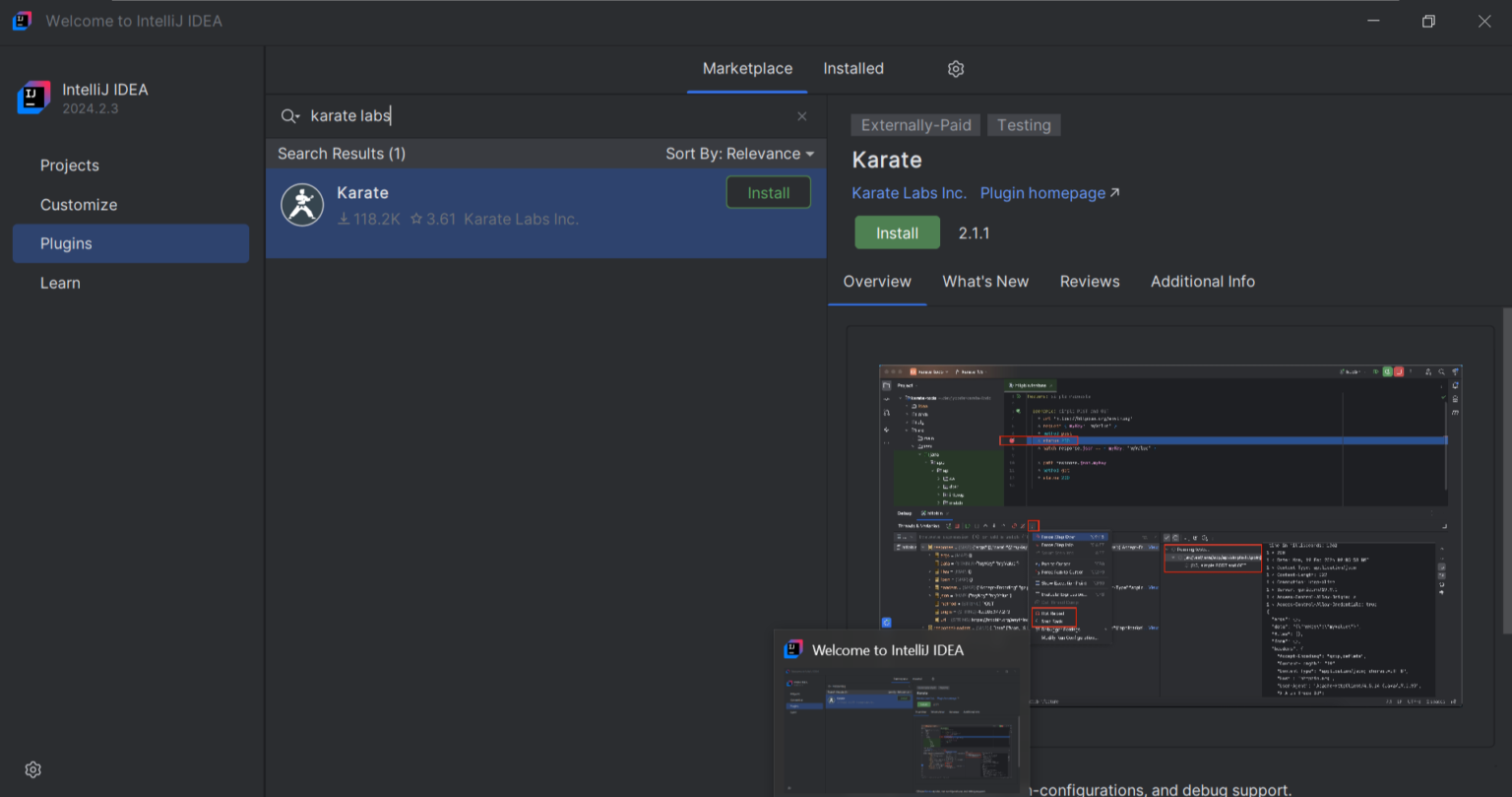 Karate IntelliJ Plugin - TestingDocs