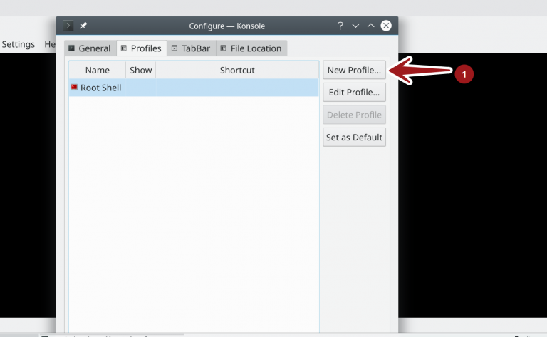 Create New Profile in Terminal | TestingDocs.com