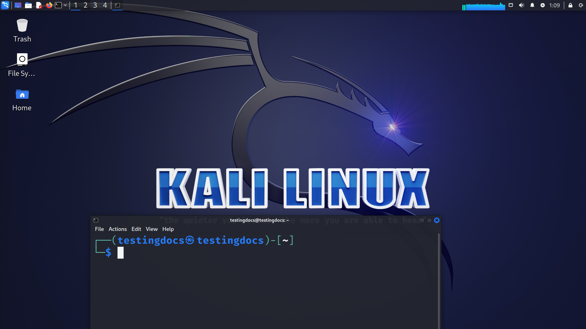 Kali Linux Distribution TestingDocs